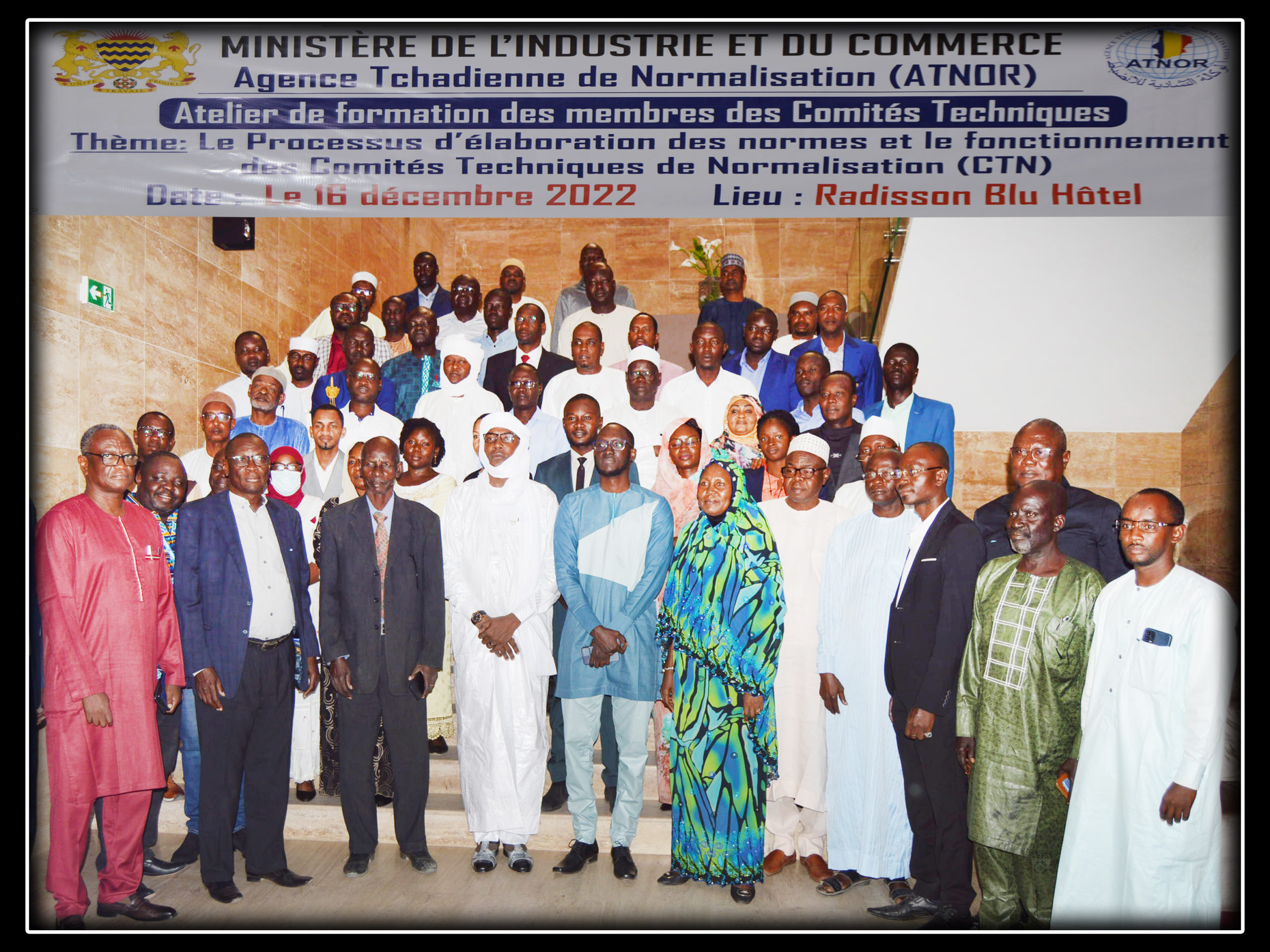 Atelier de formation des membres des Comités Techniques de Normalisation - Agence Tchadienne de ...